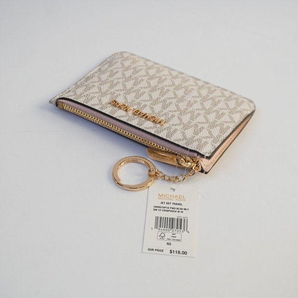 Michael Kors | Bags | Michael Kors Jet Set Travel S Tz Coin Pouch With ...